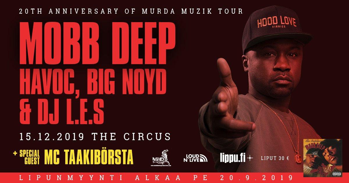 Mobb Deep 20th Anniversary of Murda Muzik Tour | Klangi